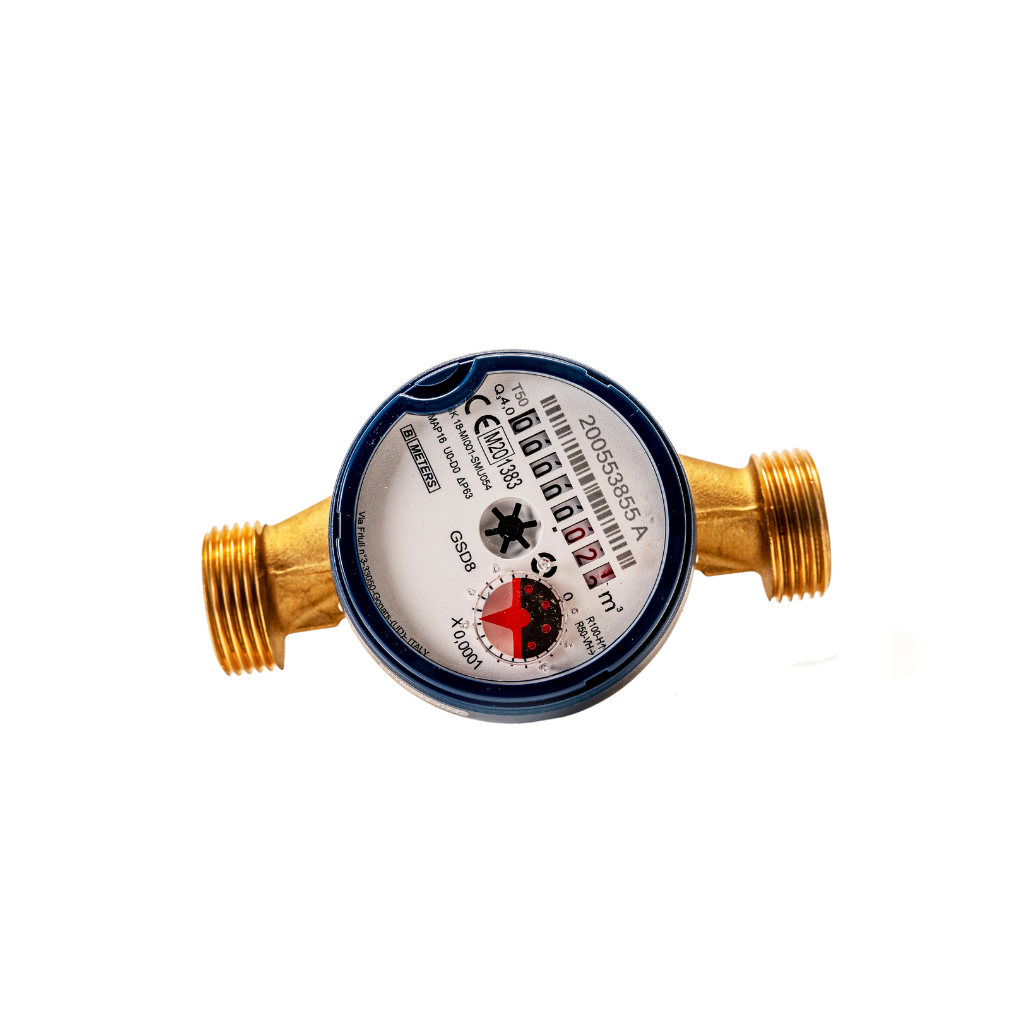 Water Meter 1/2" and 3/4" - Happy Plumber